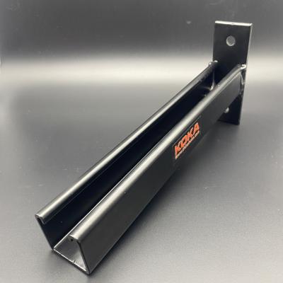 China KOKA Customized Cantilever Arm Black Powder Coated Strut Brackets for sale
