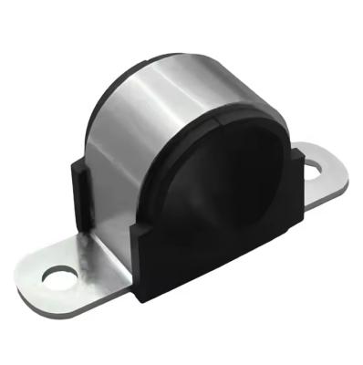 China Stainless Steel 304 3/4'' Pipe Clamps Omega Cushion Clamps for sale