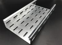 China Galvanized Steel Slotted Cable Tray Custom Size for sale