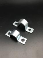China Custom Size 1-1/4'' Galvanized Steel Conduit Saddle Clamps for sale