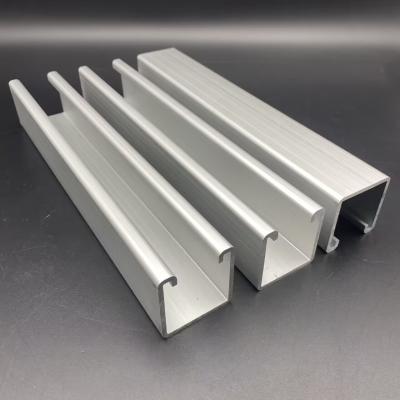 China Custom 3m 6m Aluminum 6005 Strut Channel for sale