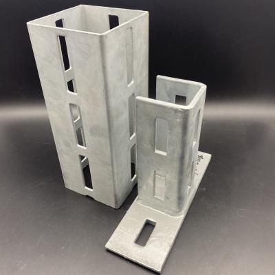 China Carbon Steel Wlaraven Heavy Duty Bearing Frames Square Channel for sale