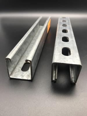 China Wholesale Custom Size 41x41x2.5mm Single Unistrut Channel for sale