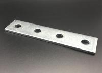 China Unistrut Accessories Galvanized Steel Flat Plate Fittings for sale