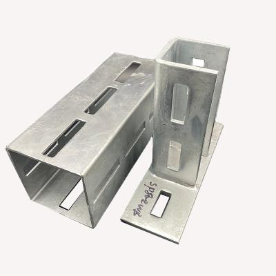 China Electrical Zinc Modular Steel System Square Channel for sale