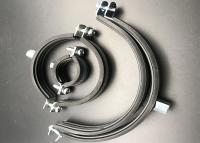 China Custom Galvanized Steel Quick Release EPDM Pipe Clamp for sale