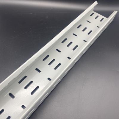 China Powder Coated 300mm 3m 6m Perforated Cable Tray for sale