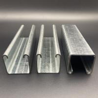 China Galvanized Steel Unistrut Profile with Tick Marks for sale