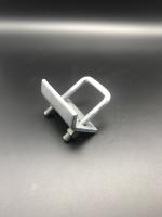 China Heavy Duty Galvanized Steel U Bolt Beam Clamp with Square Plate for sale
