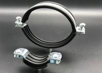 China Heavy Duty Pipe Clamps EPDM Rubber Cushion Clamps for sale