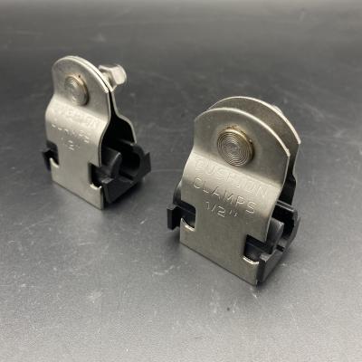 China High Quality 304 Stainless Steel Channel Mounted Cushion Clamp for sale