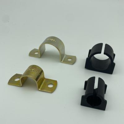 China Yellow Zinc Custom Size Omega Cushion Clamp for sale
