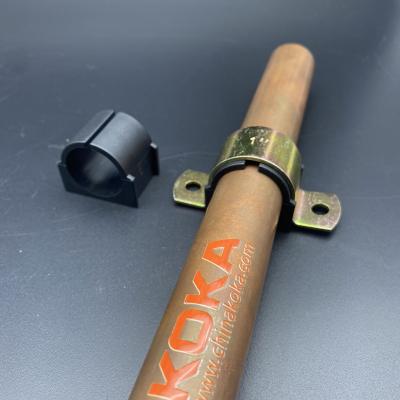 China Thermostability TPE Rubber Omega Cushion Clamp for sale