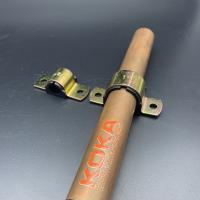 China Yellow Zinc Plated 1'' Vibration Damping Routing Clamps for sale