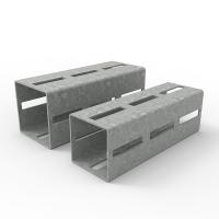 China Heavy Steel Modular Slotted Square Channel for sale
