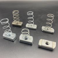 China High Quality Electrical Zinc Unistrut Channel Spring Nut for sale