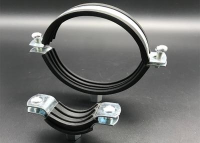 China Heavy Duty Rubber Lined Pipe Cushion Clamp for sale