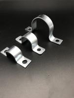China Carbon Steel Two Holes Omega Saddle Clamp for sale