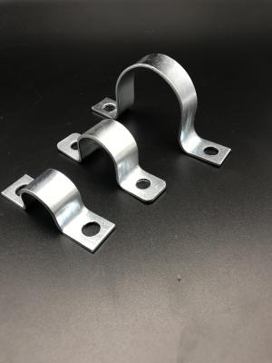 China Carbon Steel Two Holes Omega Saddle Clamp for sale