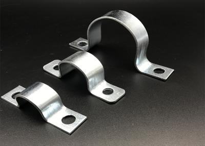 China Heavy Duty U Shape Electrical Galvanized Pipe Saddle Clamp for sale