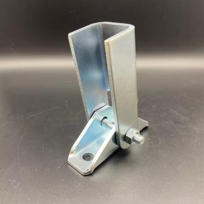 China Electrical Zinc Seismic Hinge Adjustable Strut Fitting for sale