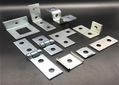 China Strut Fittings Electrical Zinc Slotted Flat Plate for sale