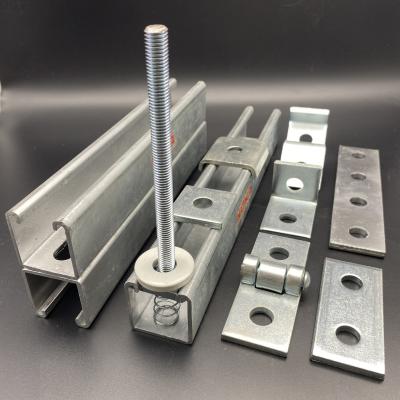 China Custom Size Slotted Flat Plate Angle Strut Channel Fittings for sale