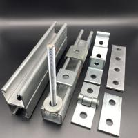 China Hot Dip Galvanized Stainless Unistrut Channel Ss304 316 C Channel Strut profile OEM for sale