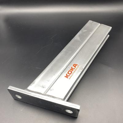 China High Quality Double Channel Hot Dip Galvanized Single Bored Tunnel Bracket for sale
