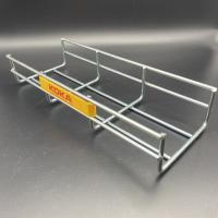 China Hot Dip Galvanized Custom Size Ventilated Wire Mesh Cable Tray for sale