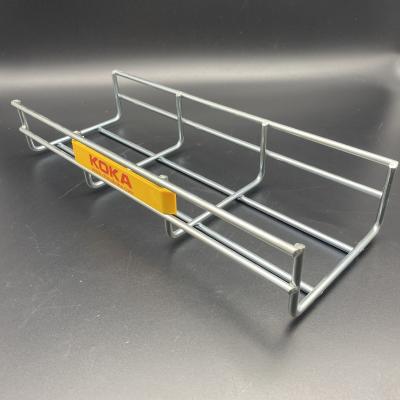 China Hot Dip Galvanized Custom Size Ventilated Wire Mesh Cable Tray for sale