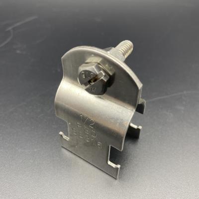China High Quality 1/2'' 1-1/4'' HDG EMT Strut Clamps for sale