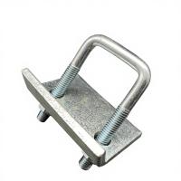 China Malleable Iron Strut Fittings Metal Steel U Bolt Beam Clamp for sale