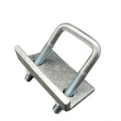 China Malleable Iron Strut Fittings Metal Steel U Bolt Beam Clamp for sale