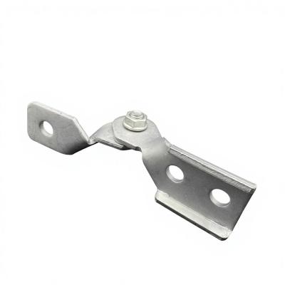 China Adjustable Electrical Zinc Seismic Hinge Strut Fitting for sale