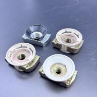 China Metal Steel Channel Spring Nut With Plastic Wing for sale