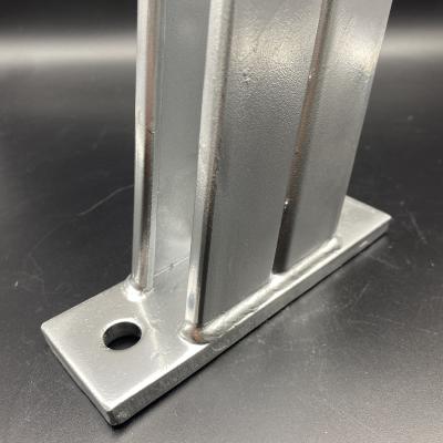 China High Quality Double Channel Hot Dip Galvanized Single Bored Tunnel Bracket for sale