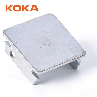 China 41x41 Metal Steel Unistrut Channel End Cap for sale