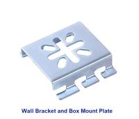 China Wholesale Wire Mesh Tray Wall Bracket Box Mount Plate for sale