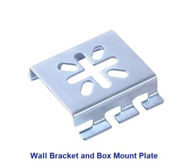 China Wholesale Wire Mesh Tray Wall Bracket Box Mount Plate for sale