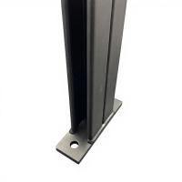 China Hot Sale Metal Steel Black Welding Double Strut Arm Brackets for sale