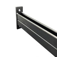 China Customized Black Metal Steel Double Strut Cantilever Arm Brackets for sale