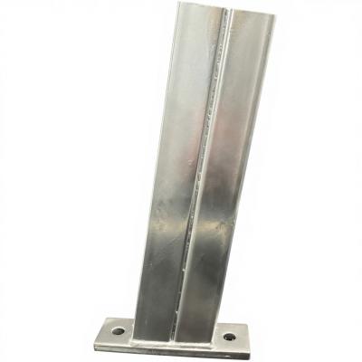 China Carbon Steel Stainless Steel Cantilever Arm Brackets with Electric Zinc HDG Powder Coating for Heavy Load Support for sale