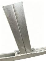 China Galvanized Steel 41x41 Single Bored Tunnel Bracket Cantilever Arm for Heavy Load Support for sale