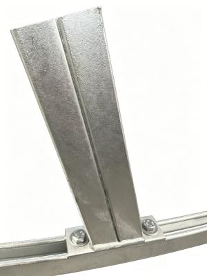 China Galvanized Steel 41x41 Single Bored Tunnel Bracket Cantilever Arm for Heavy Load Support for sale