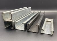 China Hot Dip Galvanized Stainless Unistrut Channel Ss304 316 C Channel Strut profile OEM for sale