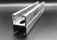 China Q235 Slotted C Channel 2.0mm Double Stainless Steel Unistrut Channel for sale