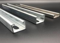 China 3.0MM Metal U Channel Q235 Slotted Unistrut Trolley ODM for sale