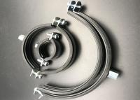 China Rubber Pipe Clamps Heat Resistance Anti-Corrosion EPDM Clamp for sale