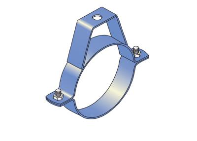 China Munzing Conduit Strut Clamp HDG Electric Zinc Medium Duty Clamps for sale